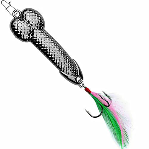 Fishing Lures Fish Metal Spinner Bait Tools Tackle Hook Baits Tool Accessories (Gun Black 3 g)