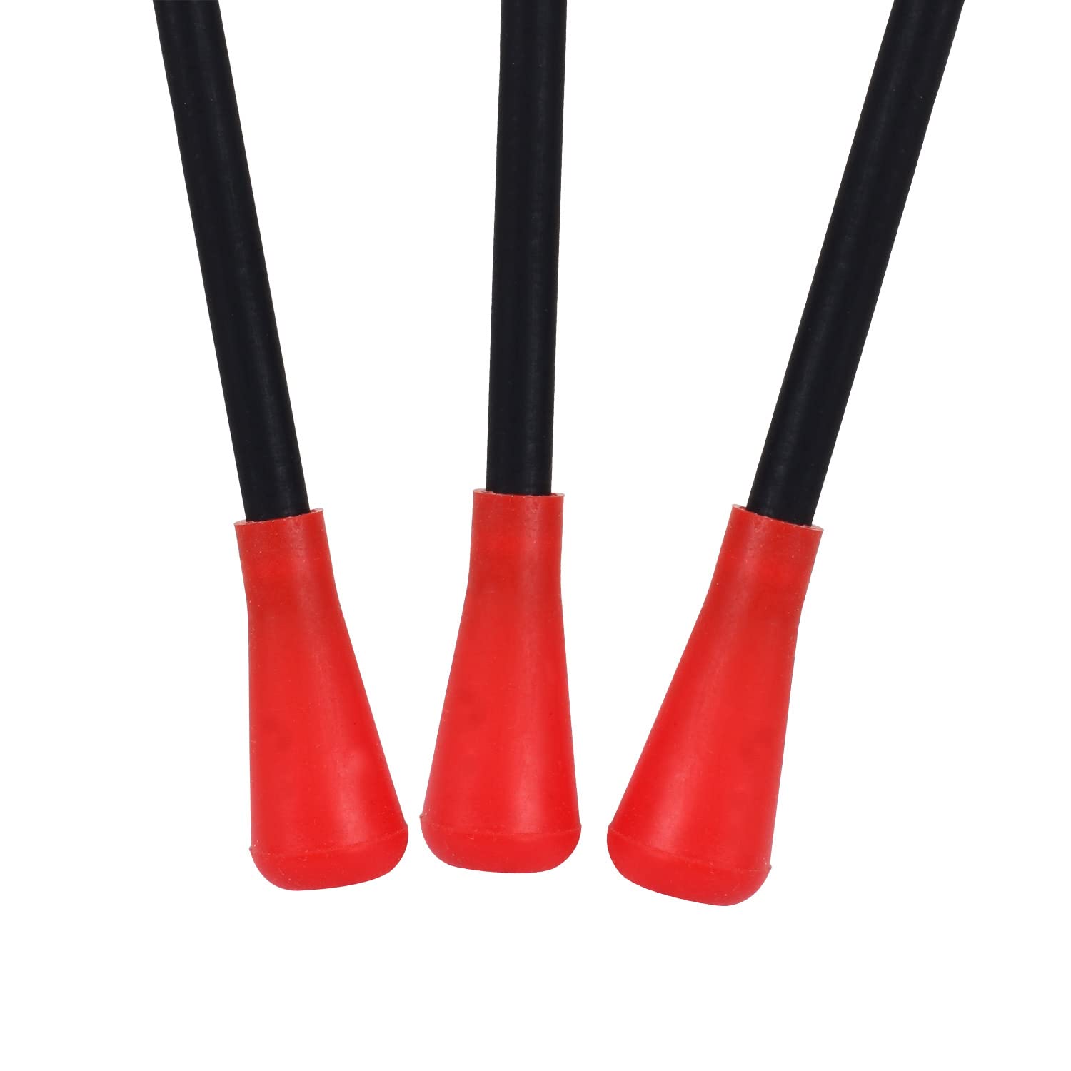 FENJANER Archery Soft Rubber Arrowheads Practice Safety Arrow Tips Hunting Game(Pack of 12) (Red)