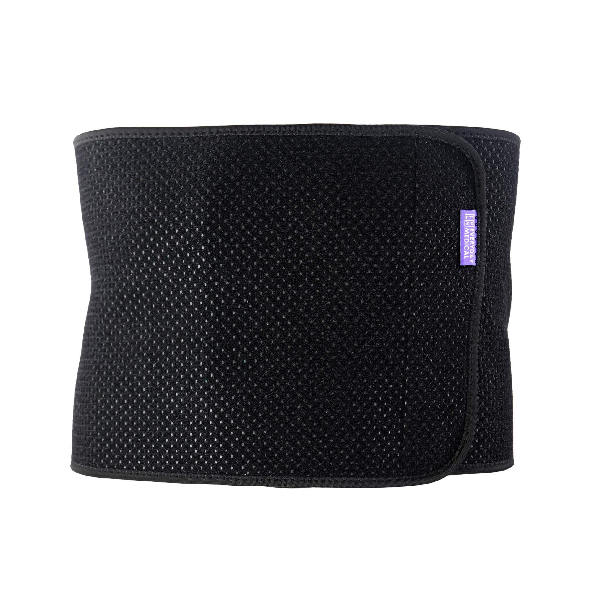 Everyday Medical Abdominal Binder Post Surgery – with Bamboo Charcoal Accelerate Healing and Reduce Swelling After C-Section, Abdomen Surgeries, Tummy Tuck, Bladder & Gastric Bypass Belly Girdle