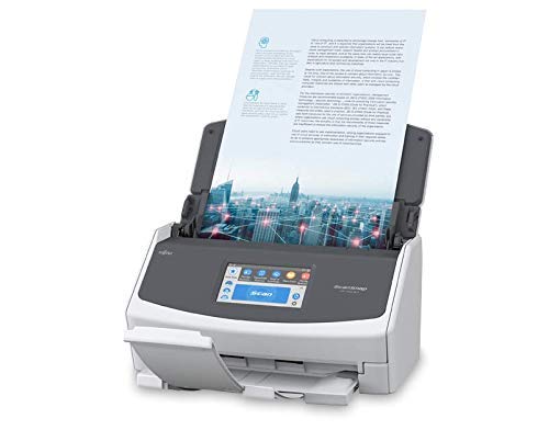 Fujitsu ScanSnap iX1500 Color Duplex Document Scanner with Touch Screen for Mac and PC (White Model, 2020 Release) (Renewed)