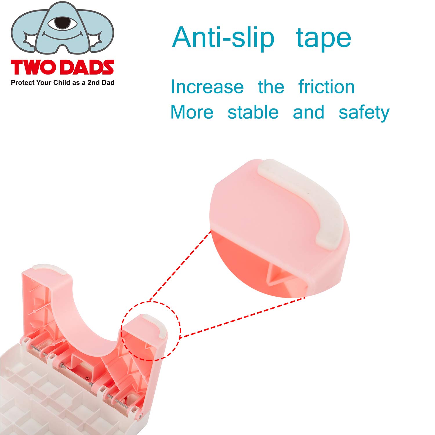 Foldable Step Stool for Kids Potty Training Baby Chair /L9" X W13.6" X H5" (Blue)