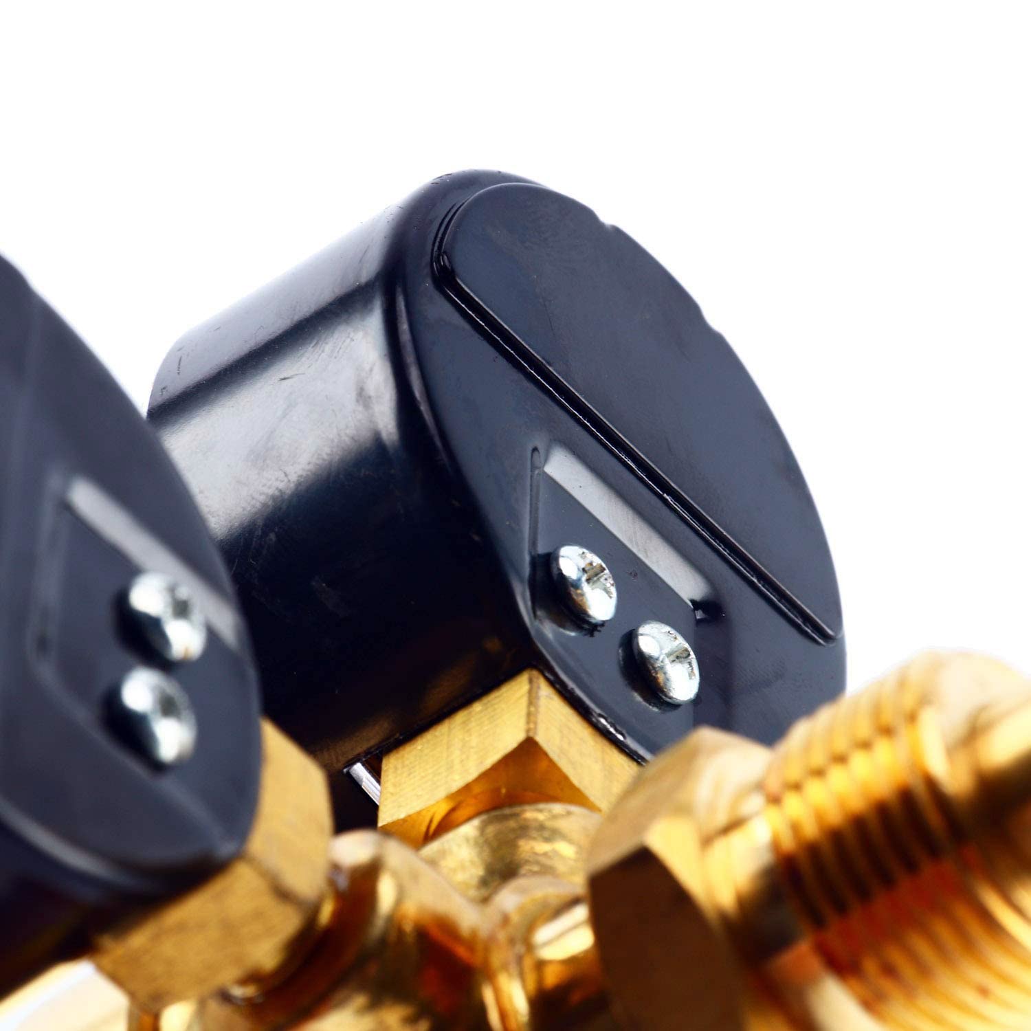 H&J Argon CO2 Brass Regulators Gauges for Welding CGA580 Miller Lincoln Mig Tig