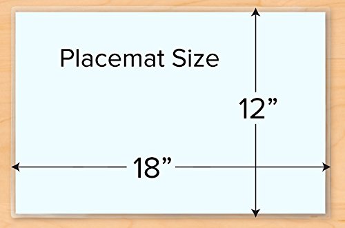 Vehicle Alphabet Personalized Placemat, by Art Appeel, 18" x 12" Inches, Laminated
