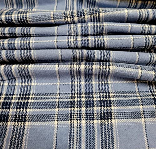 Newcastle Fabrics Yarn Dyed Flannel, Blue