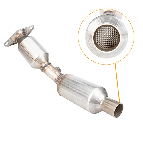 FOMIUZY High Flow Front Catalytic Converter Kit Direct-Fit Toyota Prius 2010 2011 2012 2013 2014 2015 1.8L Replace 16649(EPA Compliant)