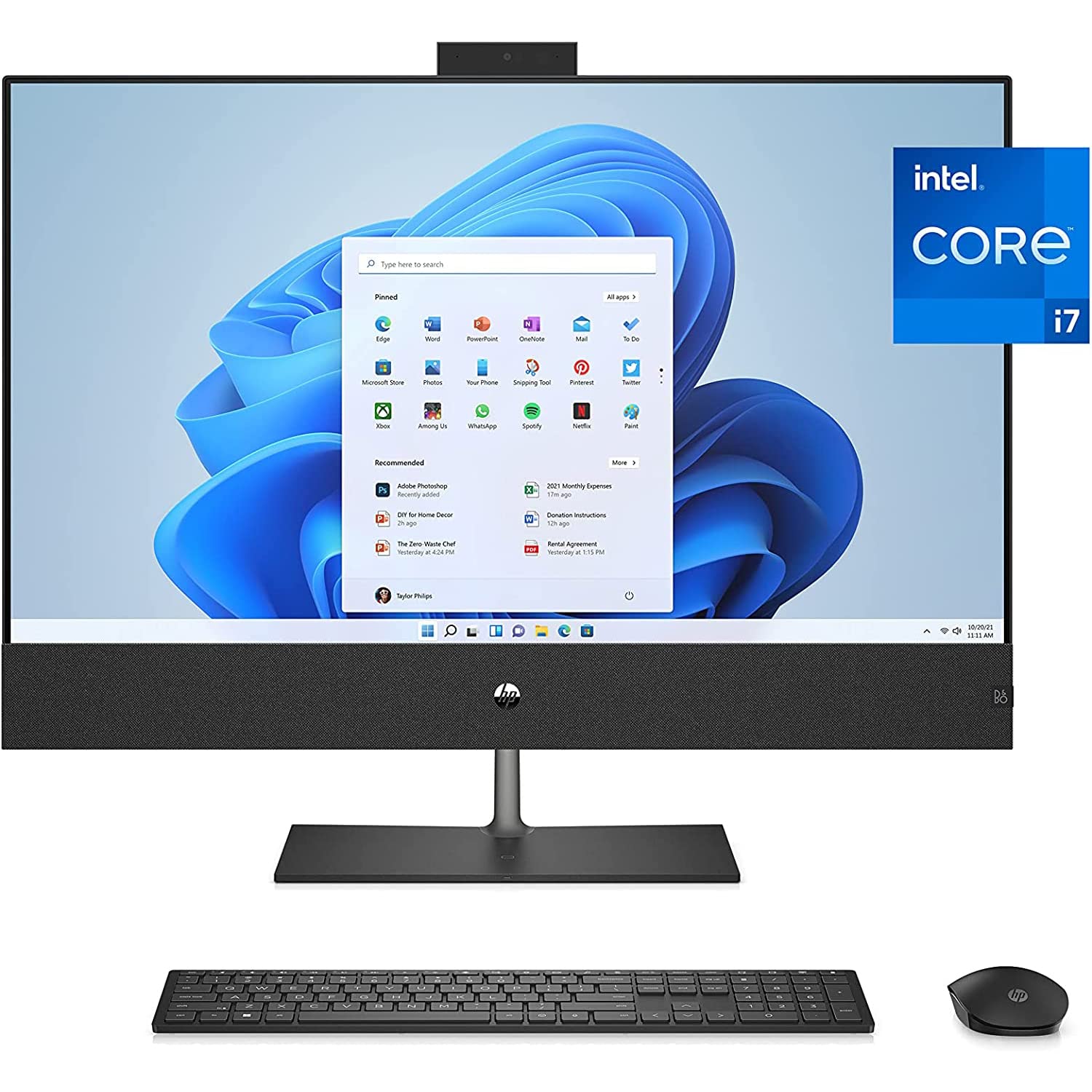 HP Pavilion 32-b0050 All-in-One 32" Desktop, i7-12700T, 16GB/1TB SSD Bundle with Elite Suite 18 Software + 1 Year Protection Warranty