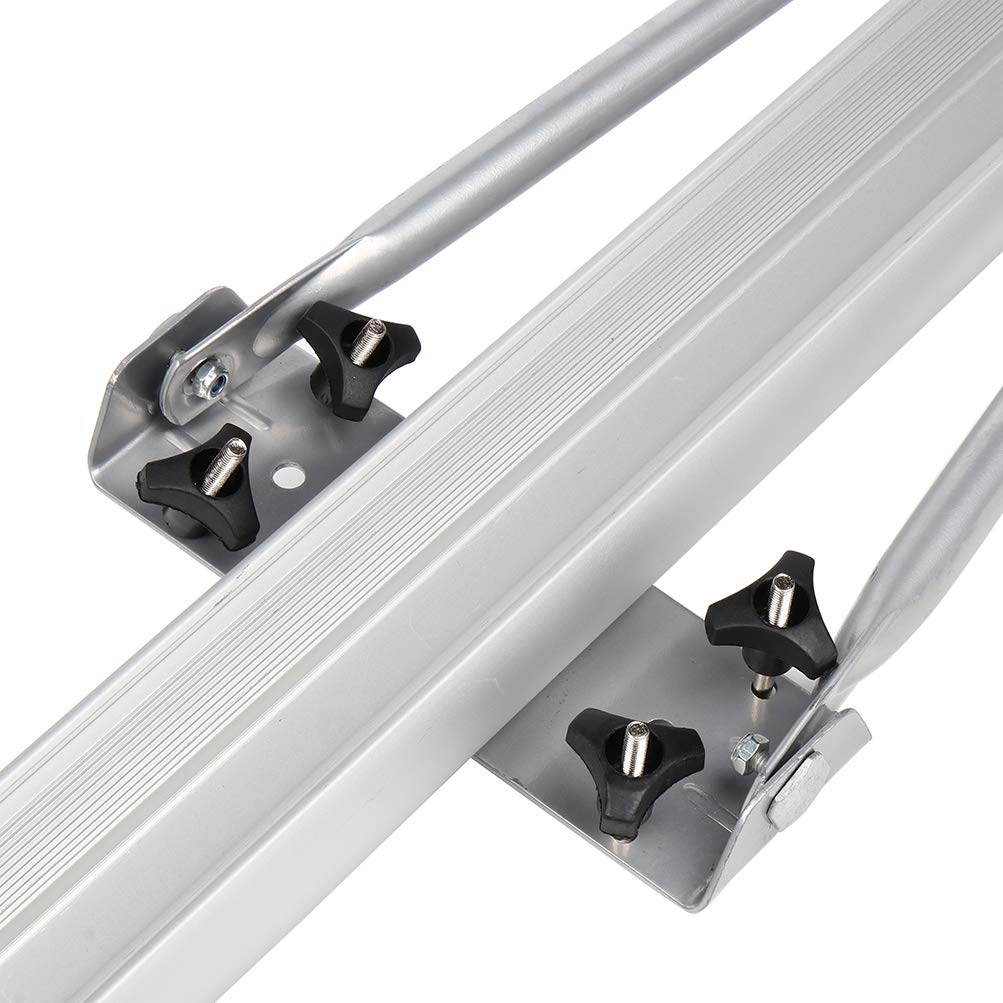 ECCPP Bike Roof Carrier Mounted on Car SUV Trunk Crossbar Universal Bike Rack For 1 Bike with Locking System-1 PC