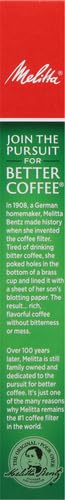 Melitta 2 Cone Coffee Filters, White, 40 Total Filters Count - Packaging May Vary