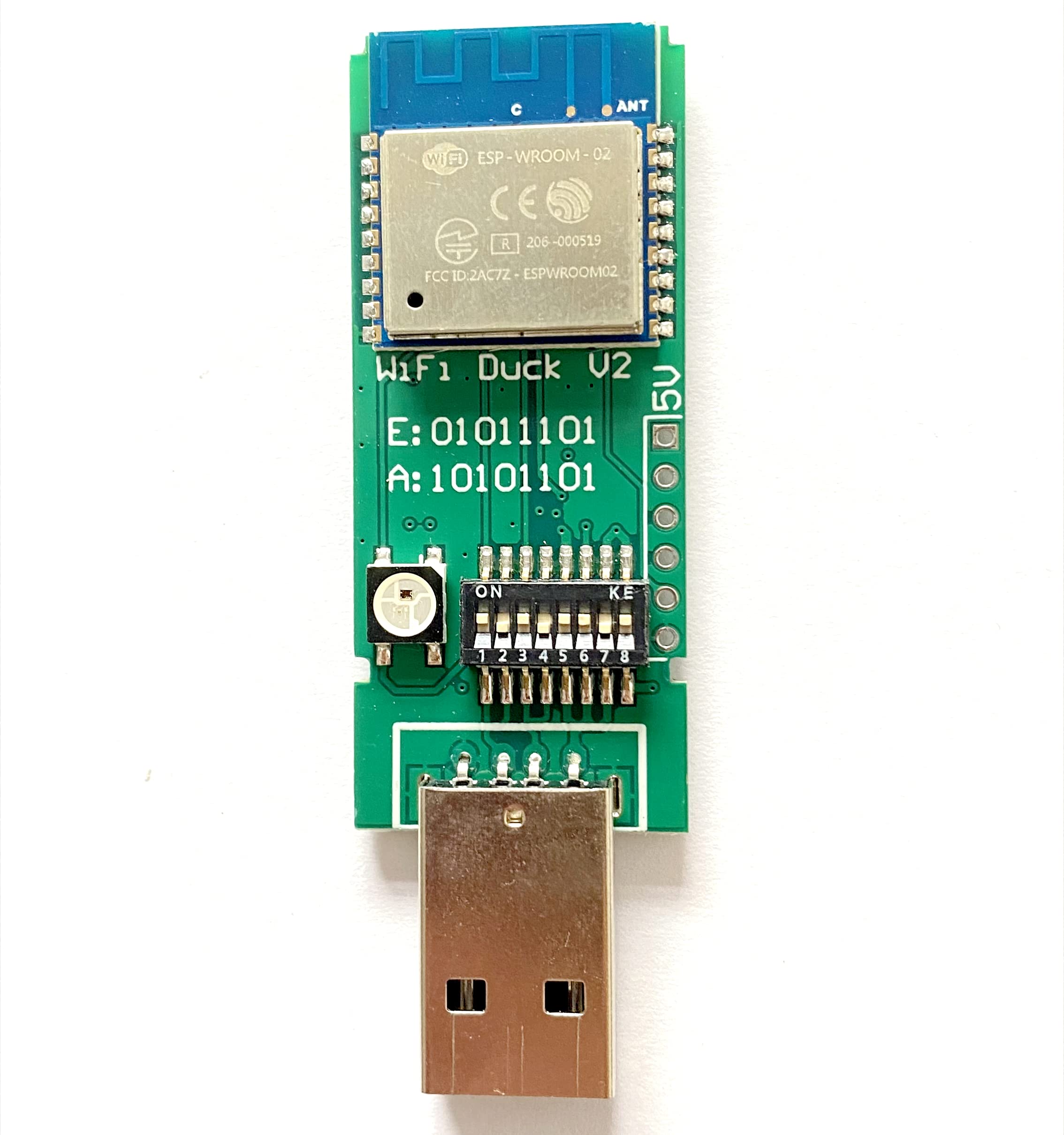DSTIKE WiFi Duck V2 USB Keyboard Using Ducky Script Language ESP8266 for Arduino Starter