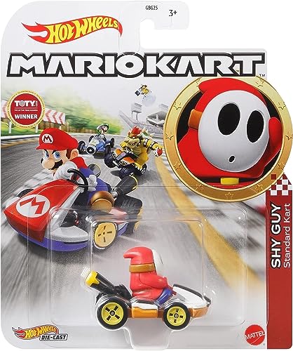 Hot Wheels Mario Kart Character Cars Diecast Complete Set of 7 Vehicles from GBG25-956K Release