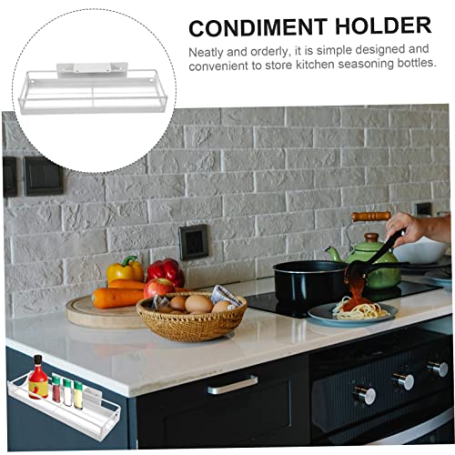 OKUMEYR Drawer Rack Wire Holders for Cords Clear Drawer Clear Shelves Under Sink Cabinet Organizer Pull Out Sink Shelf Slide Out Pantry Shelves Kitchen Cabinet Rack Metal Organizer