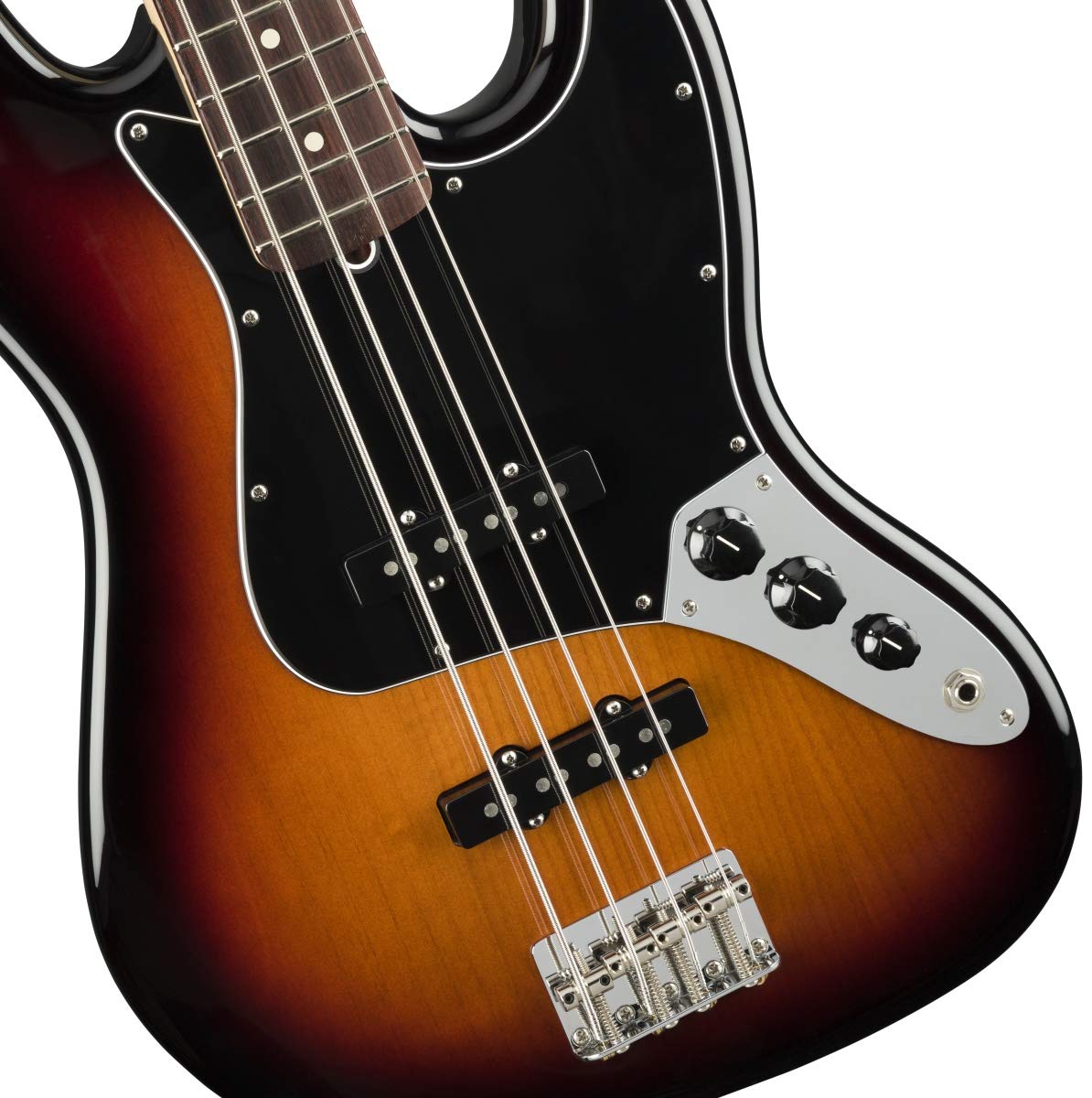 Fender American Performer Jazz Bass, 3-Color Sunburst, Rosewood Fingerboard