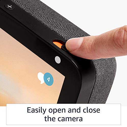 Echo Show 8 (Charcoal) with Ring Indoor Cam (1st Gen)