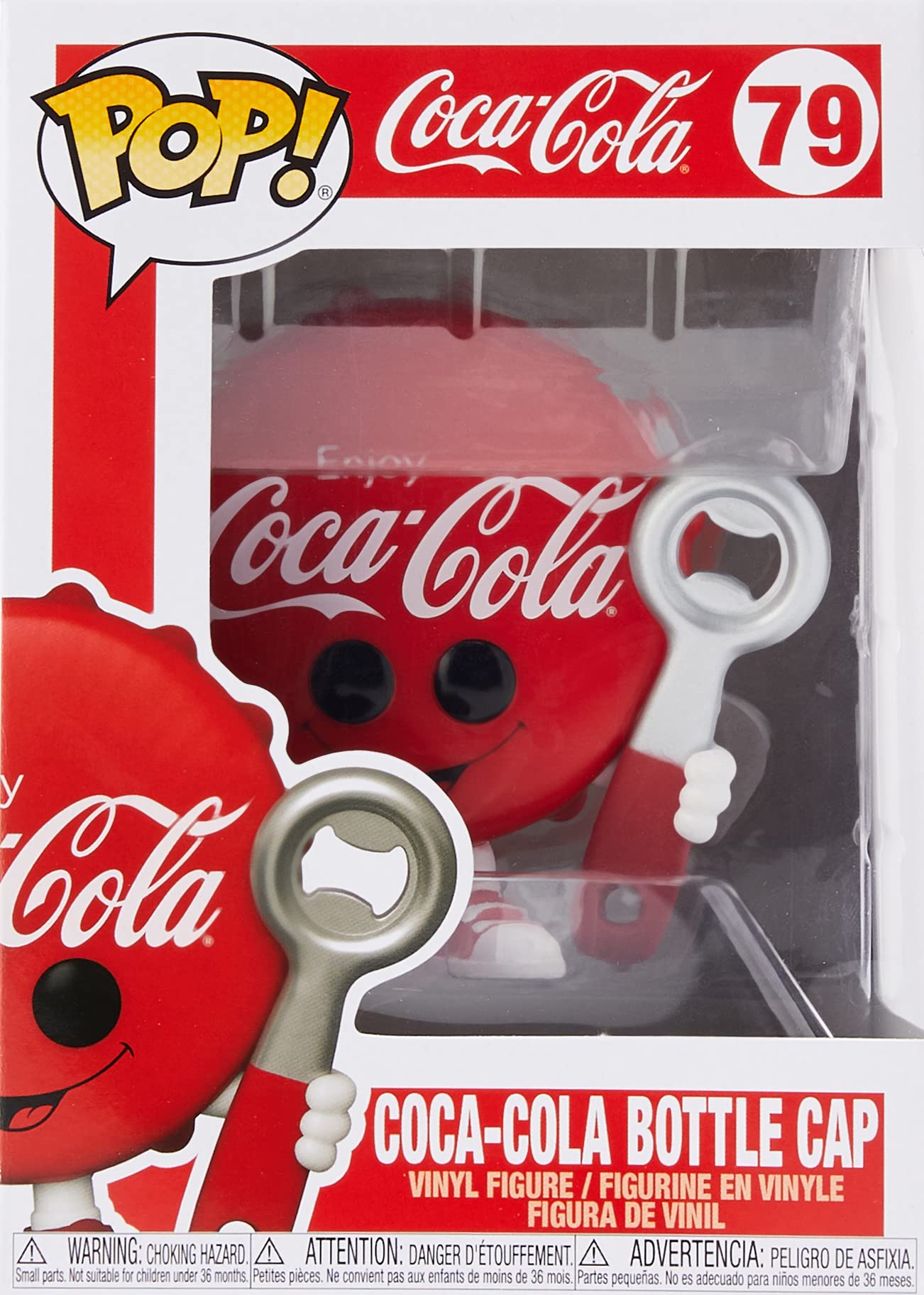 Funko Coca-Cola Bottle Cap Coke Bottle Cap - Collectible Vinyl Figure - Gift Idea - Official Merchandise - for Kids & Adults - Model Figure for Collectors and Display