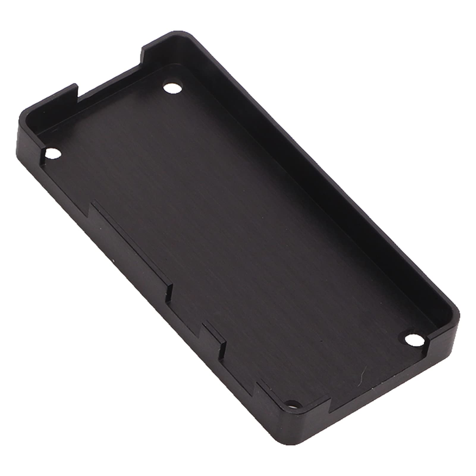 Passive Cooling Enclosure, Aluminum Alloy Passive Cooling Case Rigid and Fast Heat Conduction (Black Pin Header)