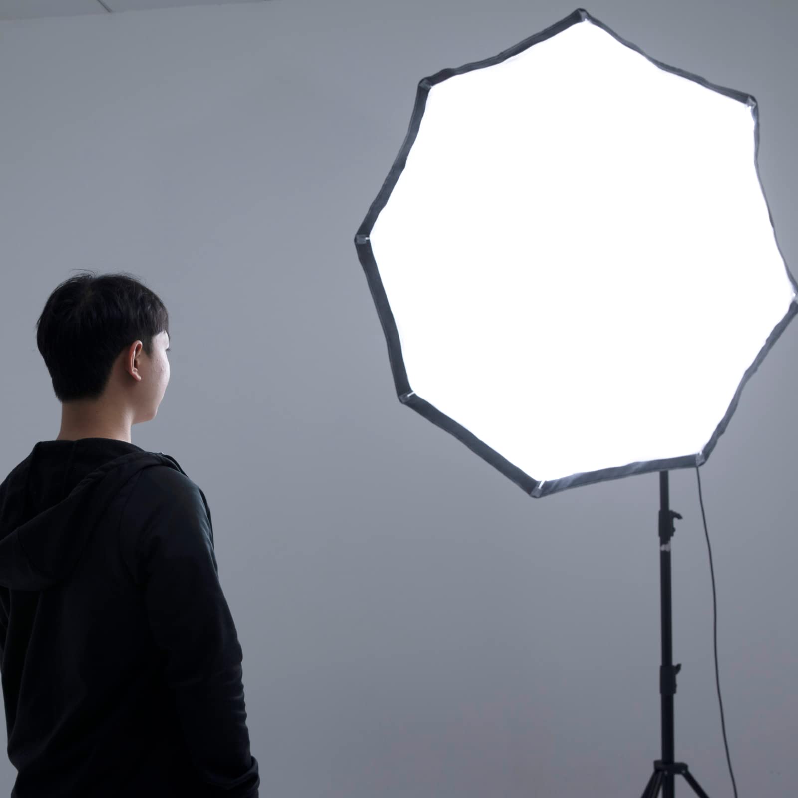 Godox SB-UE 47"/120cm Umbrella Octagon Softbox Reflector with Honeycomb Grid for Speedlight Flash (Bowens Mount)