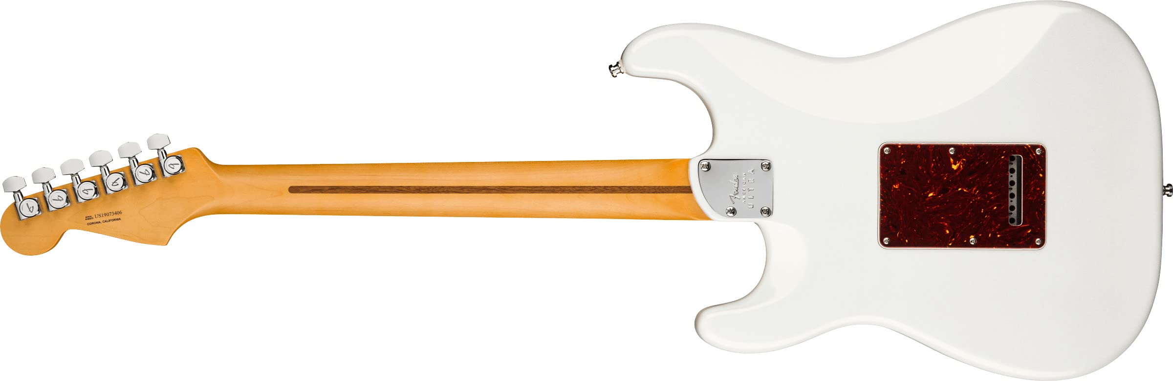 Fender American Ultra Stratocaster - Arctic Pearl with Rosewood Fingerboard