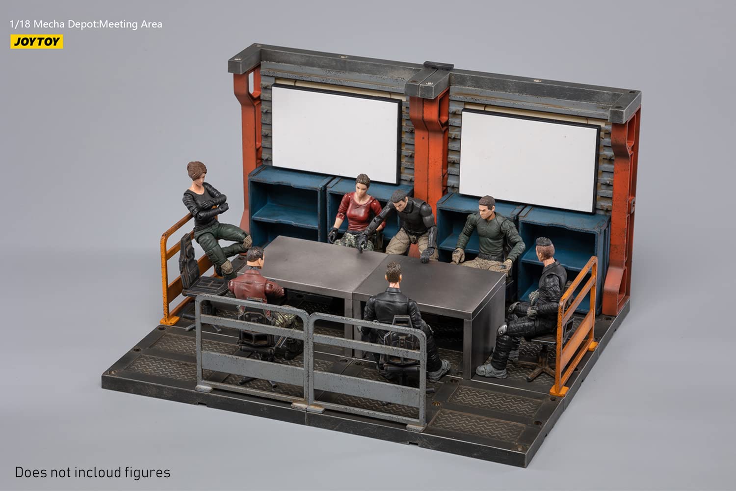 JOYTOY Theme Scene Base for 1/18 Action Figures-Mecha Depot:Observation Tower