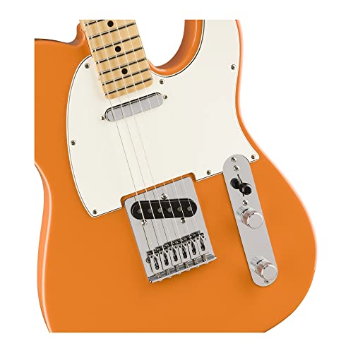 Fender Player Telecaster SS Electric Guitar, Capri Orange, Maple Fingerboard