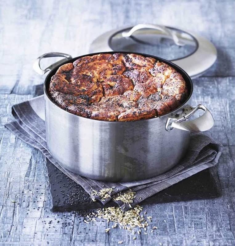 SCANPAN CTX Nonstick Dutch Oven with Lid, 7.5qt/6.5L/10.25in, Induction Suitable