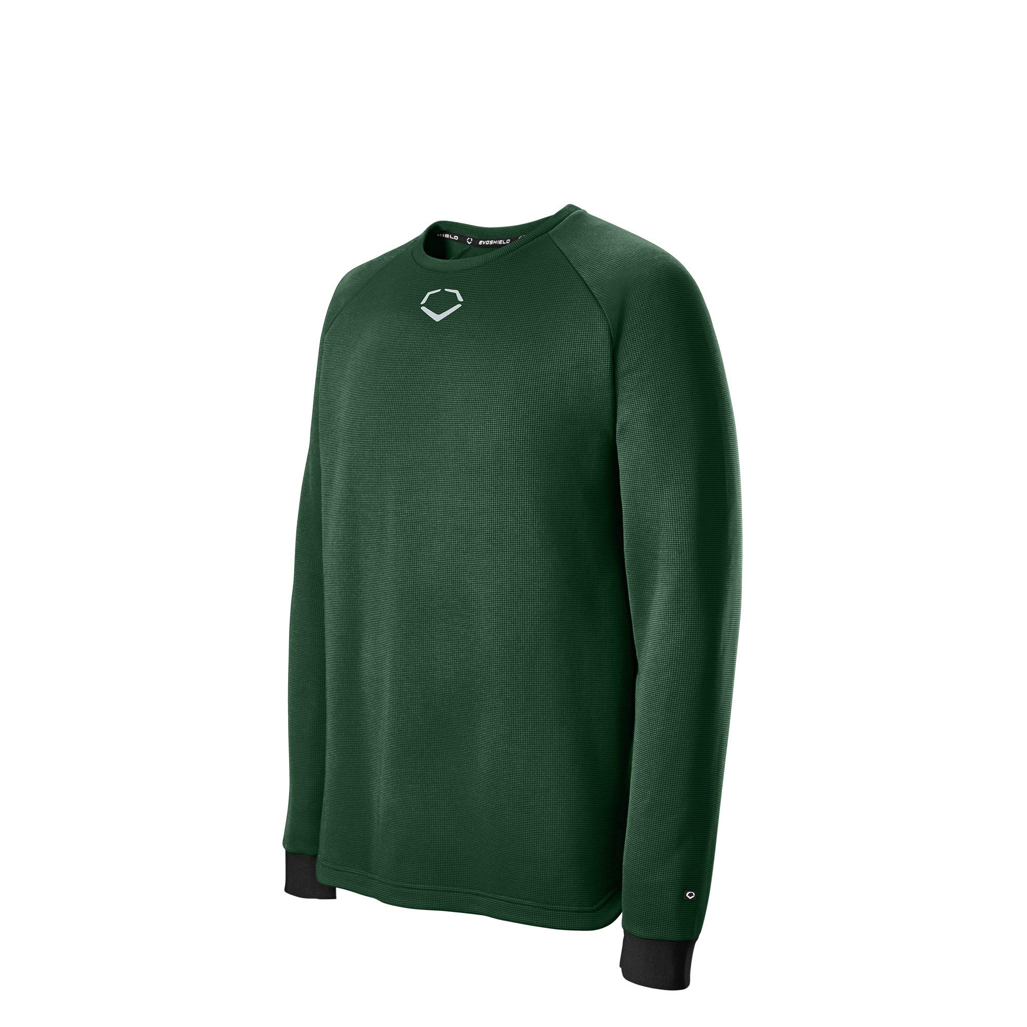 EvoShield-Youth Pro Team Heater Fleece, Dark Green - Medium
