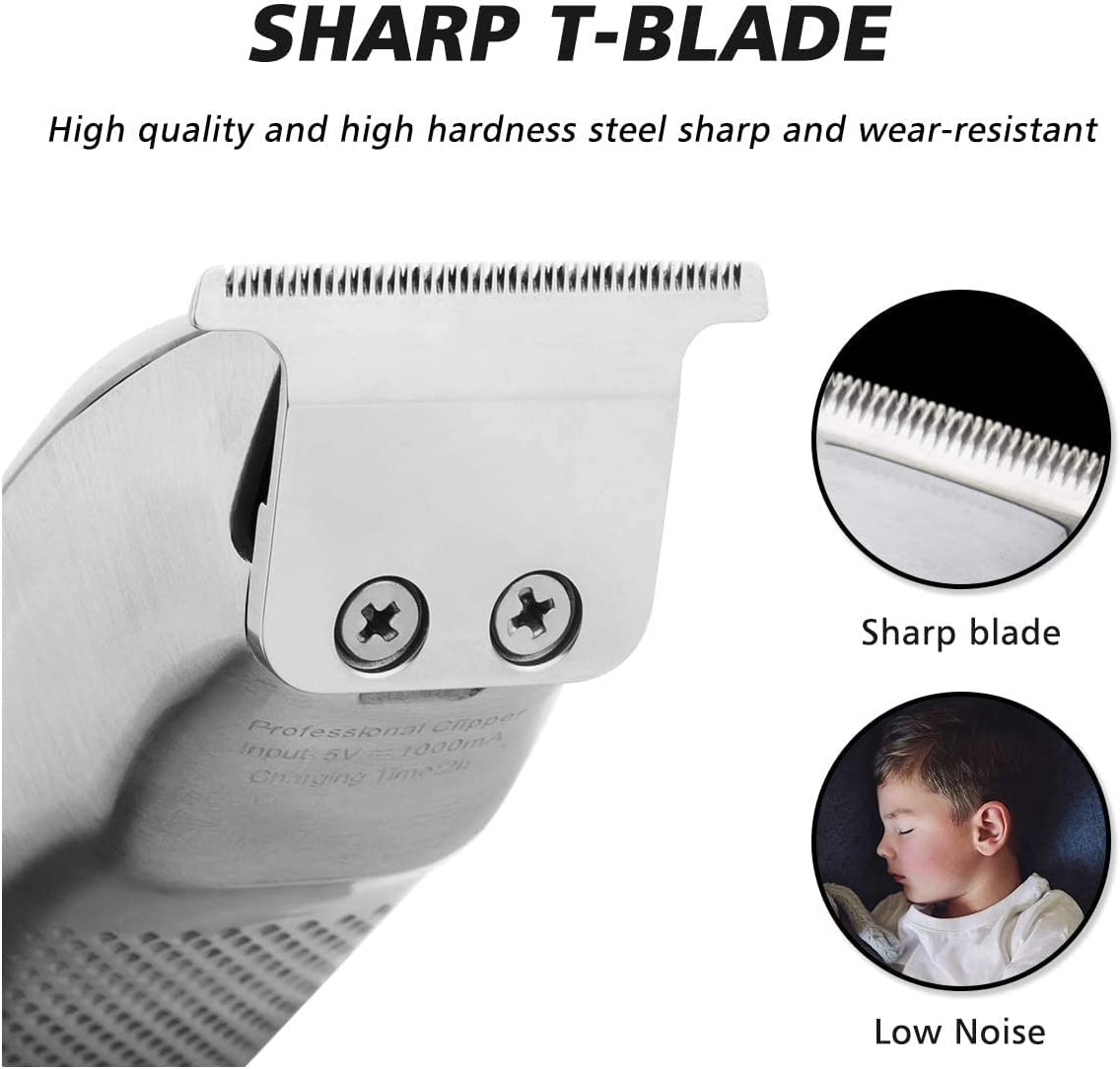 Hair Clippers for Men Professional Barber Haircut Machine Kit Sets Cordless Hair Cutting