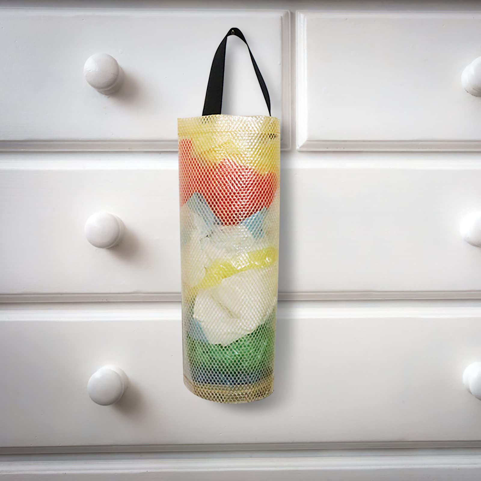Hanging Hanging Rubbish Bag Bag Extraction Bag Box Round Miscellaneous Kitchen Storage Convenient Bag Organizer Kitchen Storage Wall Kitchen，Dining & Bar