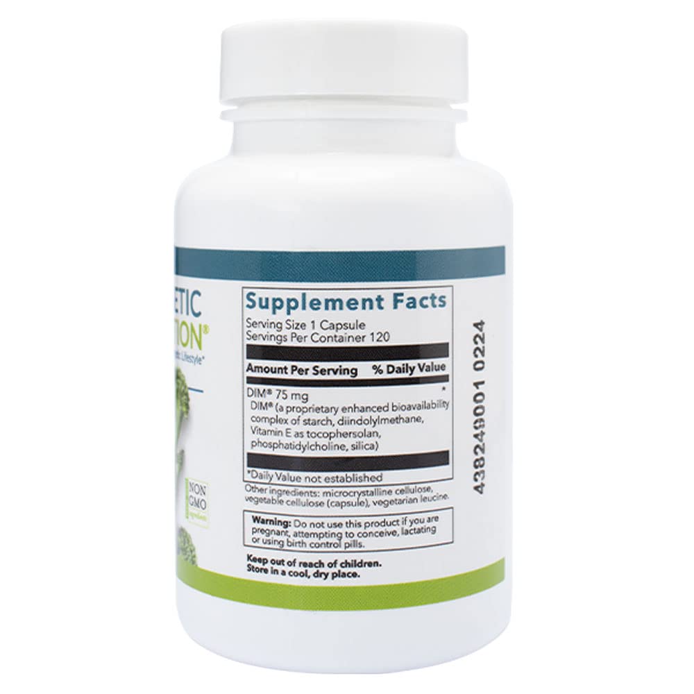 Energetic Nutrition DIMPRO - BioResponse DIM 75 mg, 120 caps - 1 Bottle