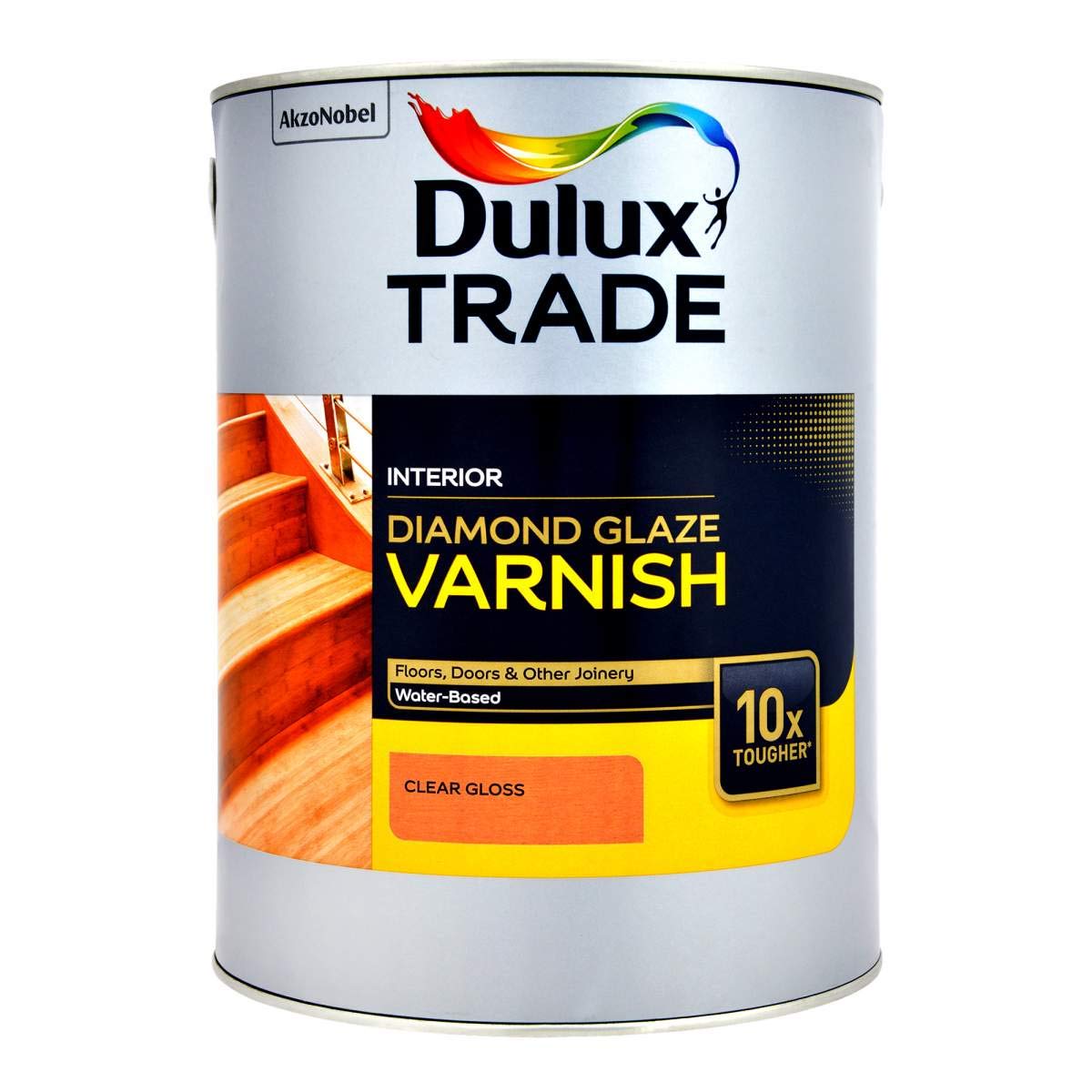 Dulux Trade Woodcare 2.5 Litre Diamond Glaze Clear Gloss