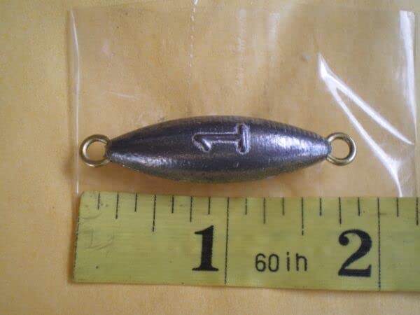 Fishing Tackle Lure 35 PCS. Torpedo Style in LINE TROLLING Sinker 1 OZ