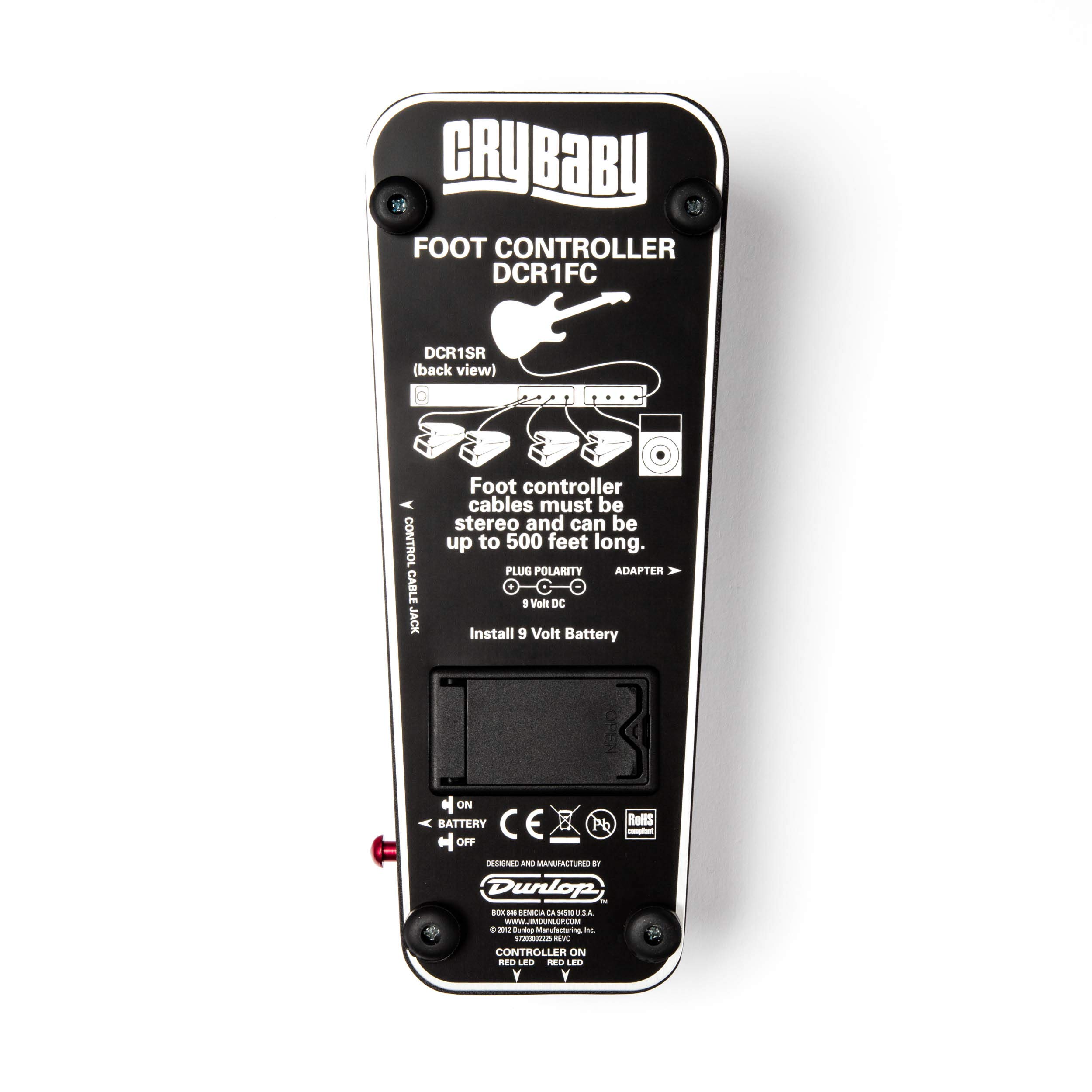 Dunlop Cry Baby Rack Foot Controller