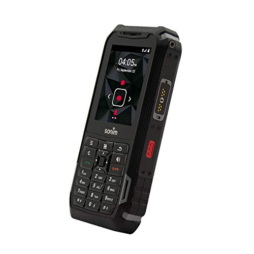 Sonim XP5s Dual-SIM XP5800 16GB 2.64" (GSM Only, No CDMA) Factory Unlocked 4G/LTE Rugged Cellphone (Black) - International Version (Renewed)