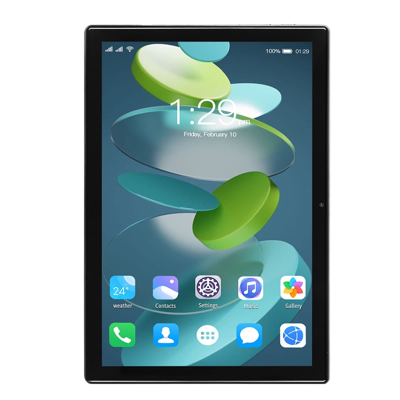 GLOGLOW HD Tablet, 10.1in FHD Gaming Tablet 7000mAh 5G WiFi 4G LTE for School (US Plug)