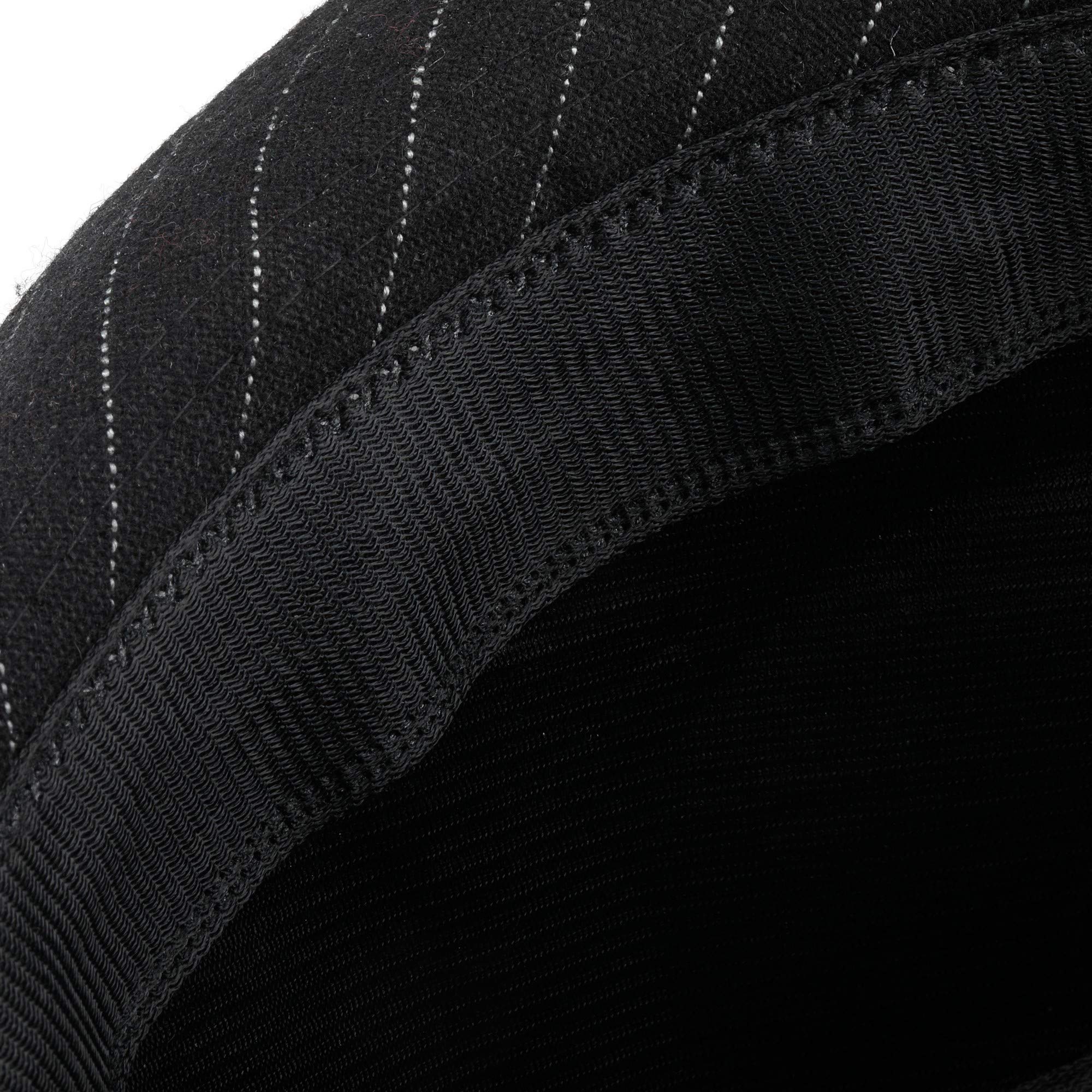 Fedora for Men Women Unisex Men's Women's Classic Manhattan Structured Gangster Trilby Fedora Hat Black