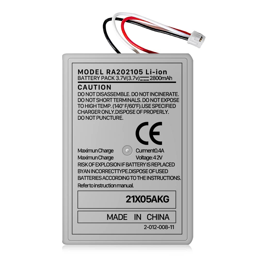 HUAENG PS5 Controller Battery,[Upgraded] 2800mAh LIP1708 Li-ion Replacement Battery for Sony Playstation 5 Dualsense Controller CFI-ZCT1 W B U Replace PS5 LIP1708 Battery Pack