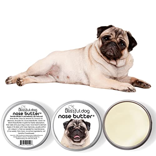 The Blissful Dog Fawn Pug Nose Butter β Dog Nose Butter, 4 Ounce