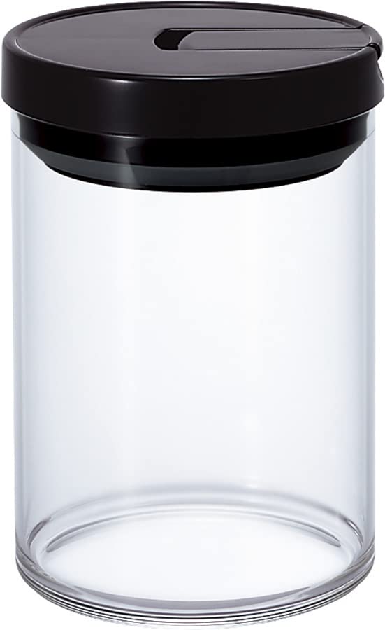 HARIO MCNR-200-B Coffee Canister M, Black