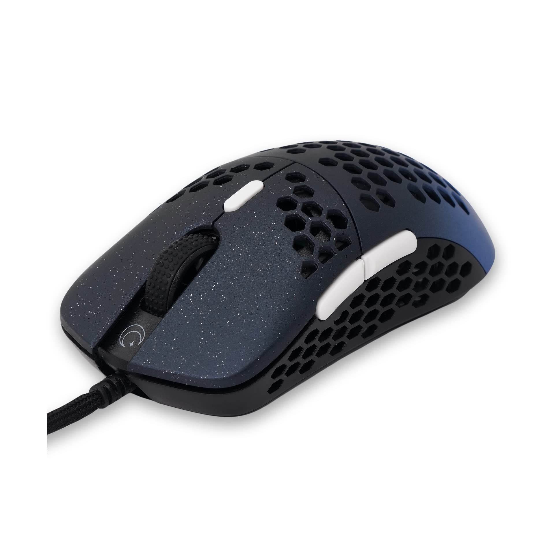 G-Wolves Hati Stardust (Limited Edition) Ultra Lightweight Honeycomb Design Wired Gaming Mouse up to 16000 cpi - 3389 Performance Sensor - (58g) (Gradient Blue)