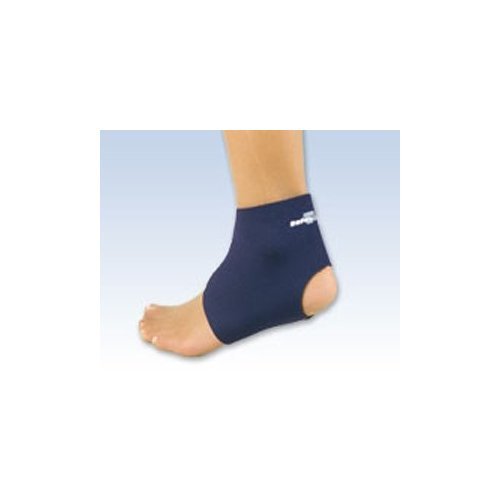 FLA ORTHOPEDICS Safe-T-Sport Neoprene Ankle Support, Small Navy