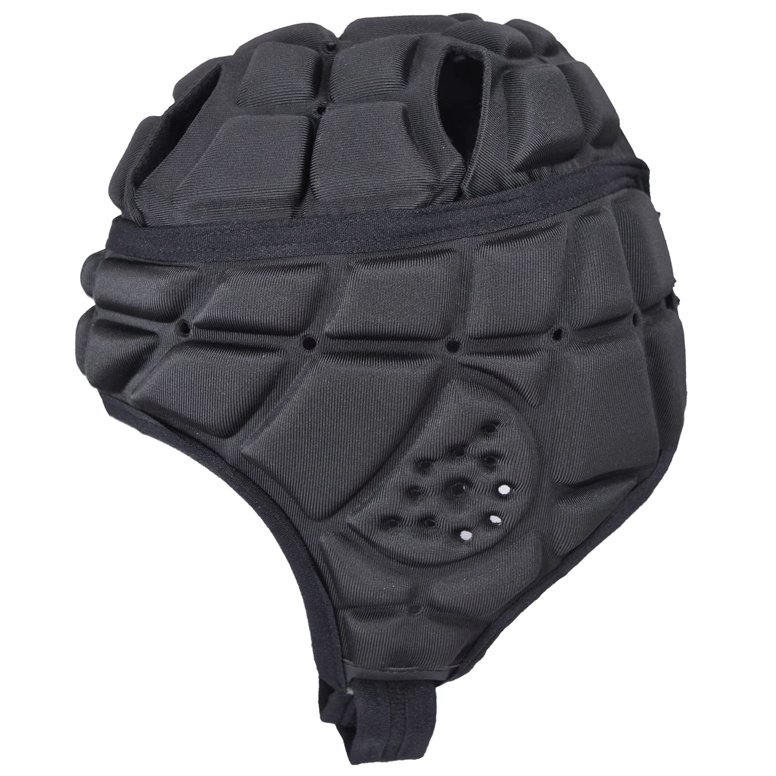 Hobrave Soft Padded Headgear Flag Football Helmet Rugby Headguards Shell for Child Youth
