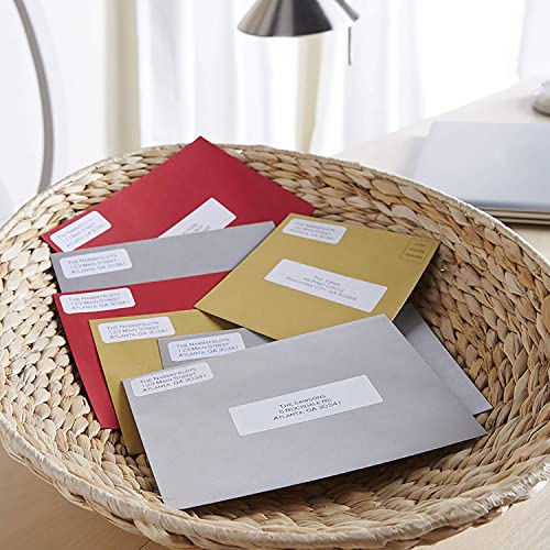 Dymo 25 mm x 54 mm LW Large Return Address Labels, 1 Roll of 500 Easy-Peel Labels, Self-Adhesive, for LabelWriter Label Makers, Authentic