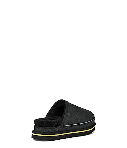 UGG Men's Scuff Cali Wave Shoe, Black/Pearfect, 9