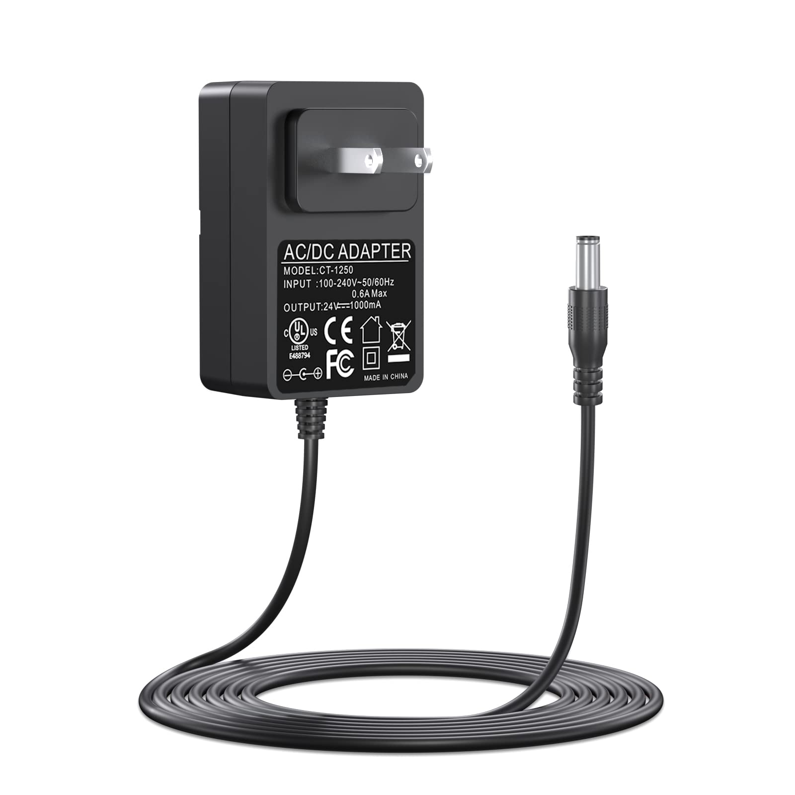 Massage Gun Charger for DC 24V or 25.2V Brushless Motor Massage Gun Charging Cord for Hypervolt, Taotronics, Opove, Toloco, Legiral, Bobbito, Phoenix, CHIROGUN, Cholas, Aldom Battery Charger