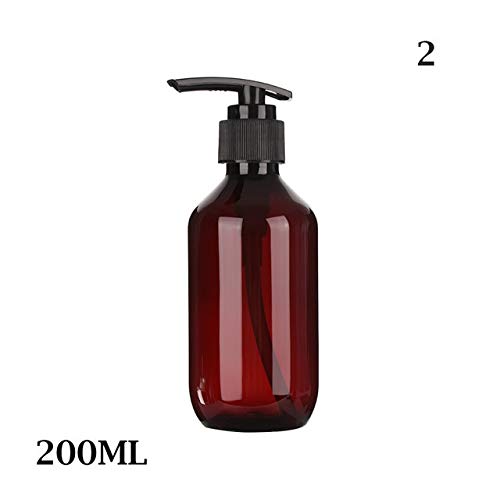 FKJLUN Soap Dispenser Pump 100/150/200/300/400/500ML Foaming Bottle Liquid Soap Whipped Mousse Points Bottling Shampoo Lotion Shower Gel Foam Pump Bottles Hand Lotion Bottle (Color : 200ml)
