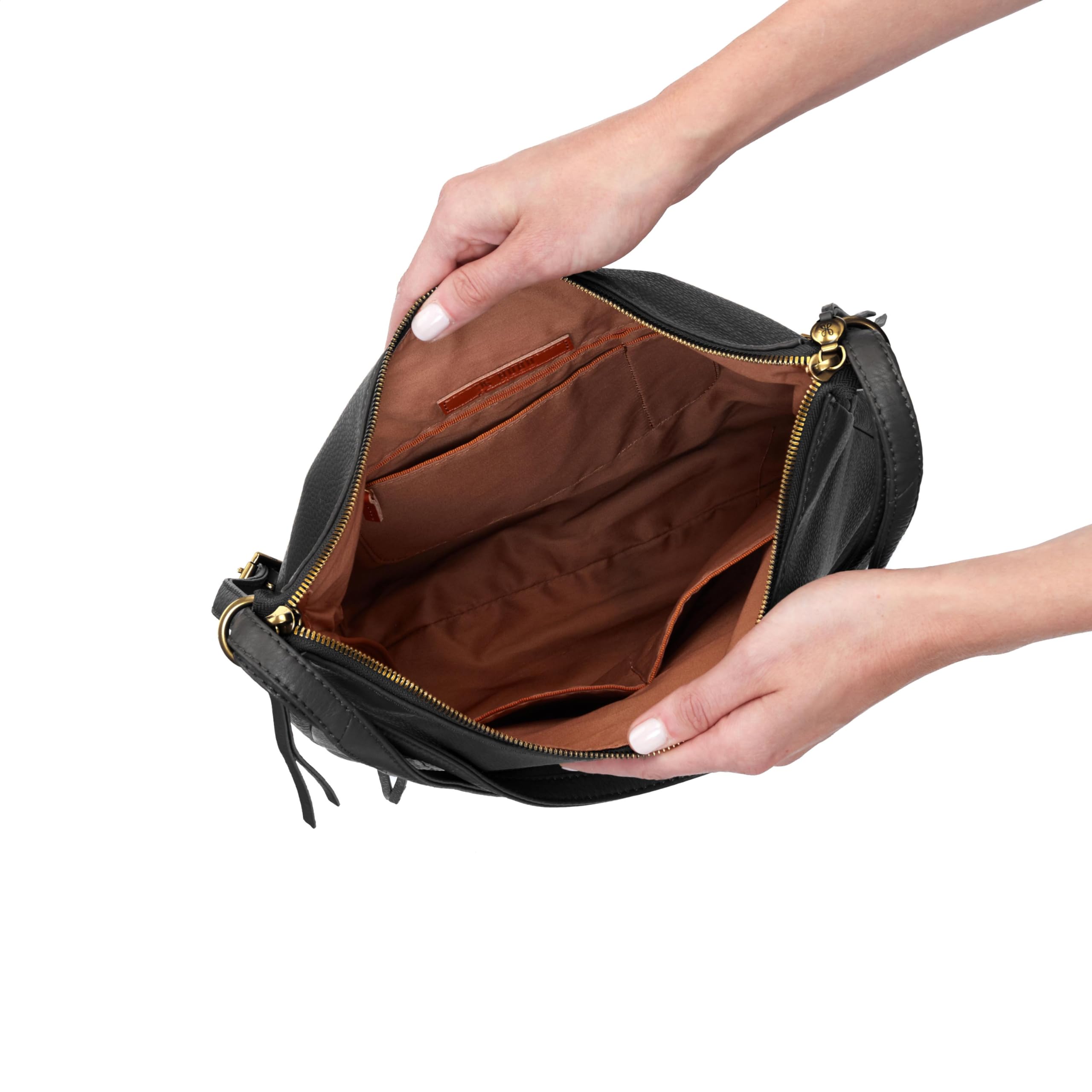 HOBO Merrin Leather Bucket Backpack Convertible to Shoulder Bag for Women, Sandstorm Beige