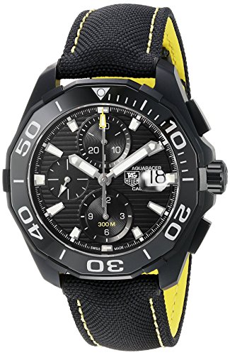 Tag Heuer Aquaracer Black Dial Auotomatic Mens Watch CAY218A.FC6361