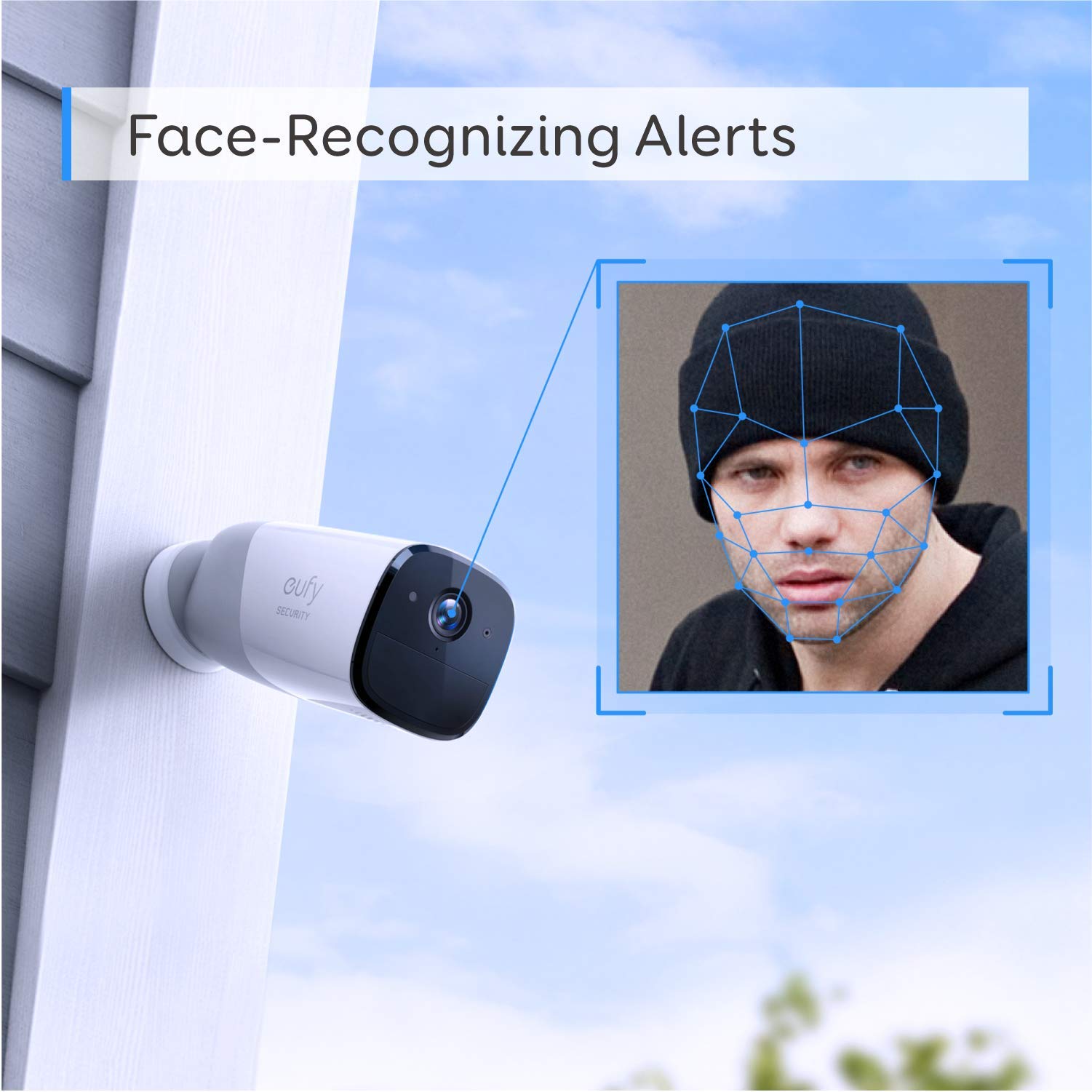 eufy Security, eufyCam 1080p Wireless Home Security 2-Camera Kit,365-Day Battery, Rechargeable, Night Vision, IP67 Weatherproof (Renewed)