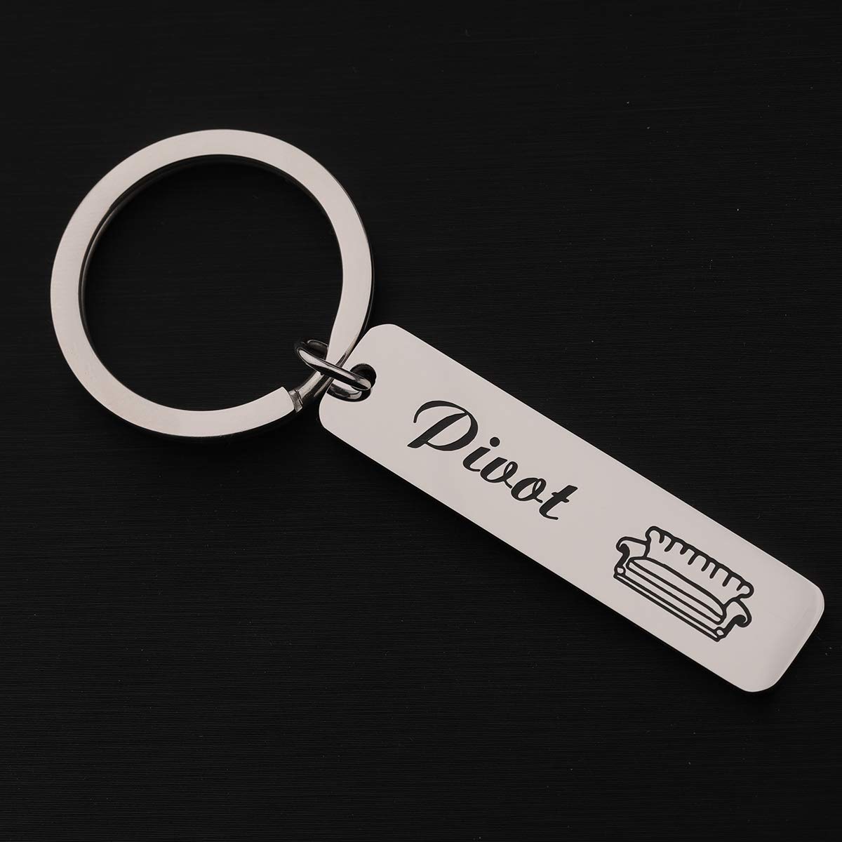 ENSIANTH Pivot Keychain The Friends TV Gift Funny Gifts for Best Friends (Pivot Keychain)