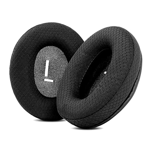 TaiZiChangQin Ear Pads Ear Cushions Earpads Replacement Compatible with Utaxo BH001 UTBH001 Headphone ( Black Fabric )