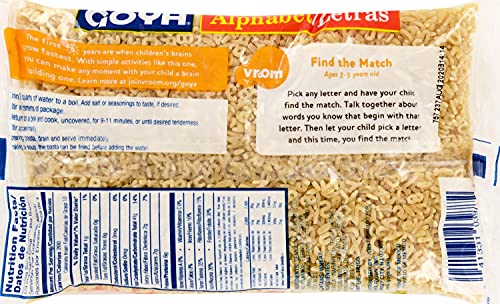 Goya Alphabet Pasta, 7 Ounce